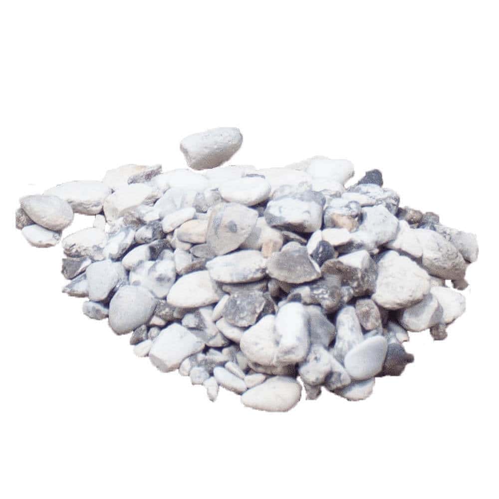 Hvide sten 4 - 16 mm 1000 kg bigbag - Staby Fliser og Hegn
